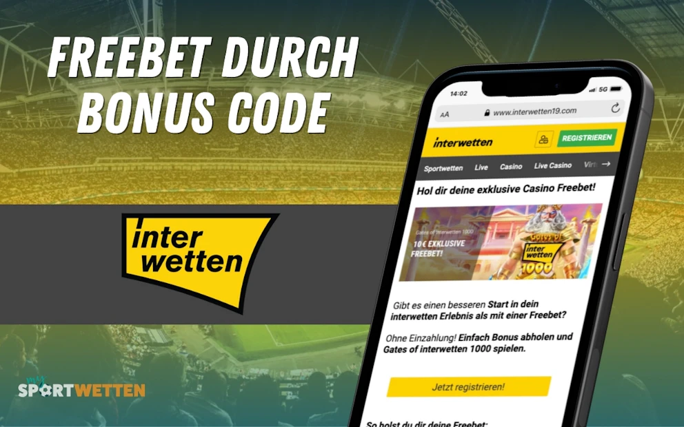 Interwetten Schweiz: 25 € Freebet mit Interwetten Bonus Code